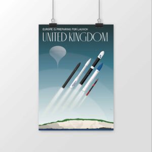 France Launch Poster - European Spaceflight