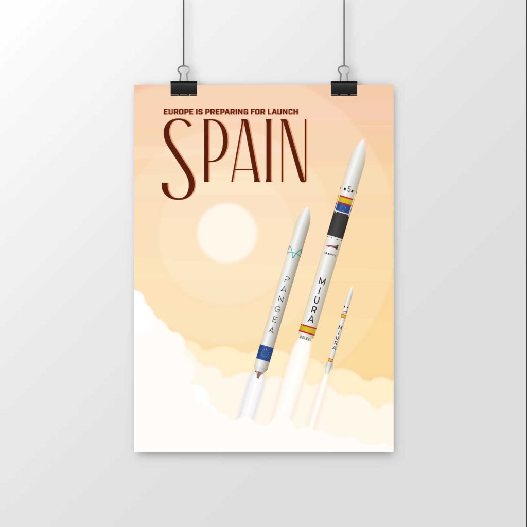 France Launch Poster - European Spaceflight